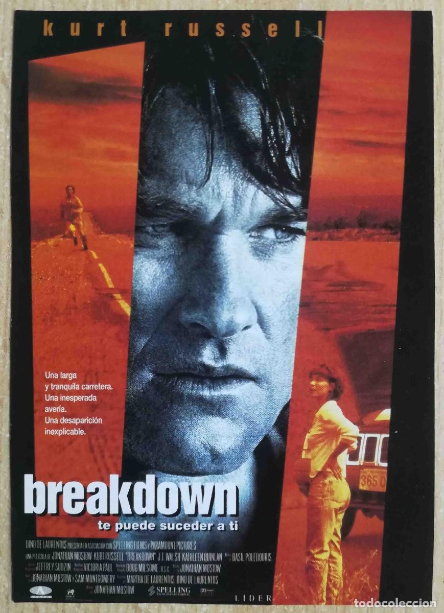 breakdown 1997 (kurt russell, jt walsh, thomas - Compra venta en ...