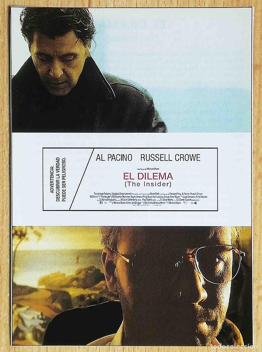 el dilema. michael mann, 1999 (al pacino, russe - Compra venta en ...