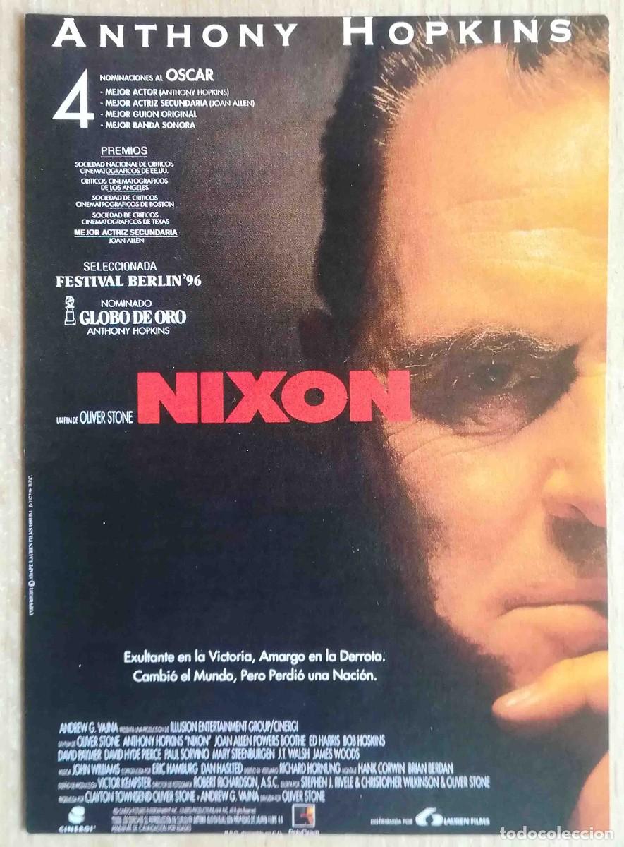 nixon. oliver stone, 1995 (anthony hopkins, joa - Buy Photos ...