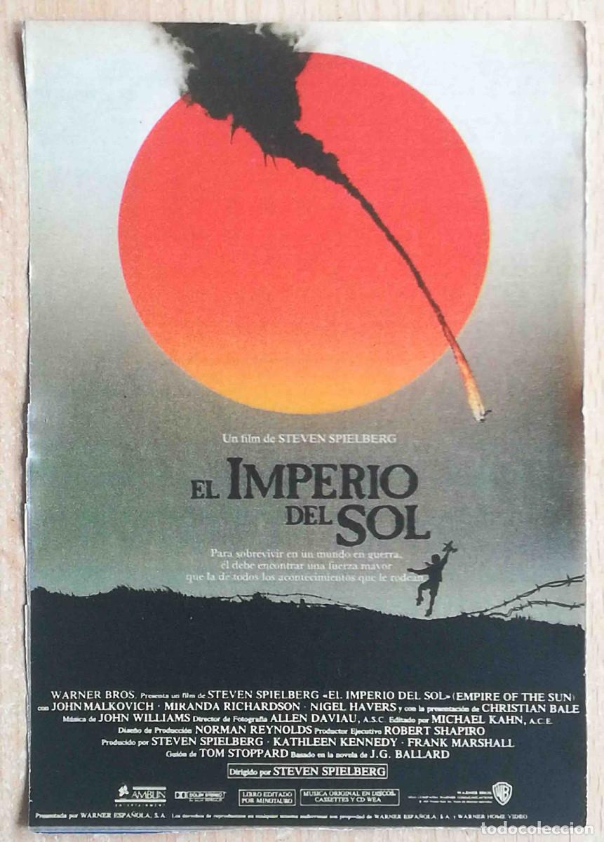el imperio del sol. steven spielberg, 1987 (chr - Buy Photos ...