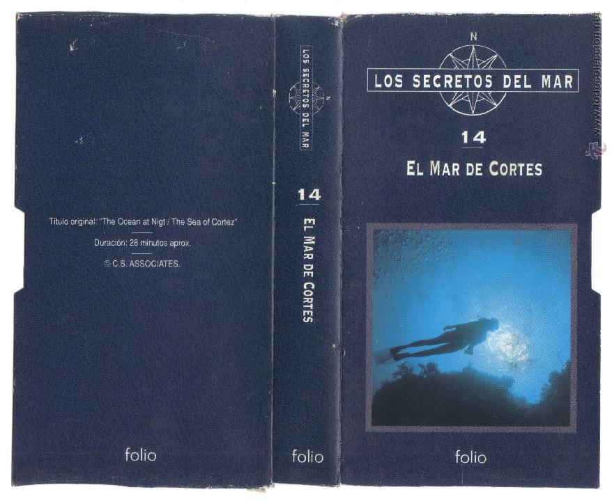 carátula de vhs - los secretos del mar - el mar - Compra venta en ...
