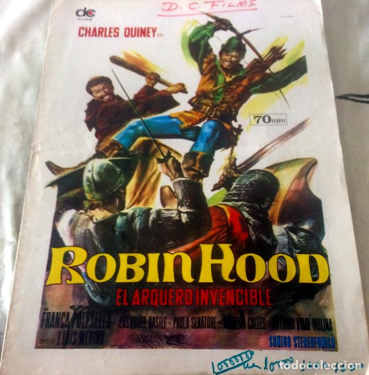 'robin hood - el arquero invencible'. co-produc - Comprar Guías ...