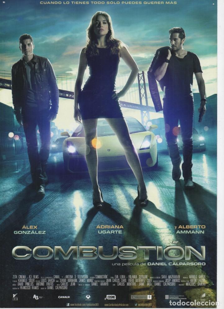 combustión - Comprar Guías publicitarias de películas en todocoleccion ...