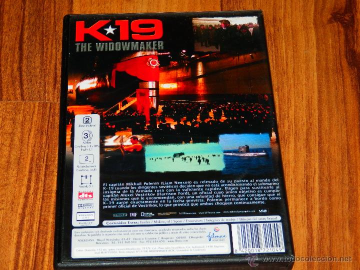 k19 k 19 the widowmaker harrison ford liam nees - Comprar Películas en ...