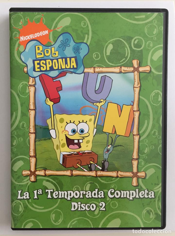 Bob Esponja Dvd Temporada 2 Convite Vertical Bob Esponja