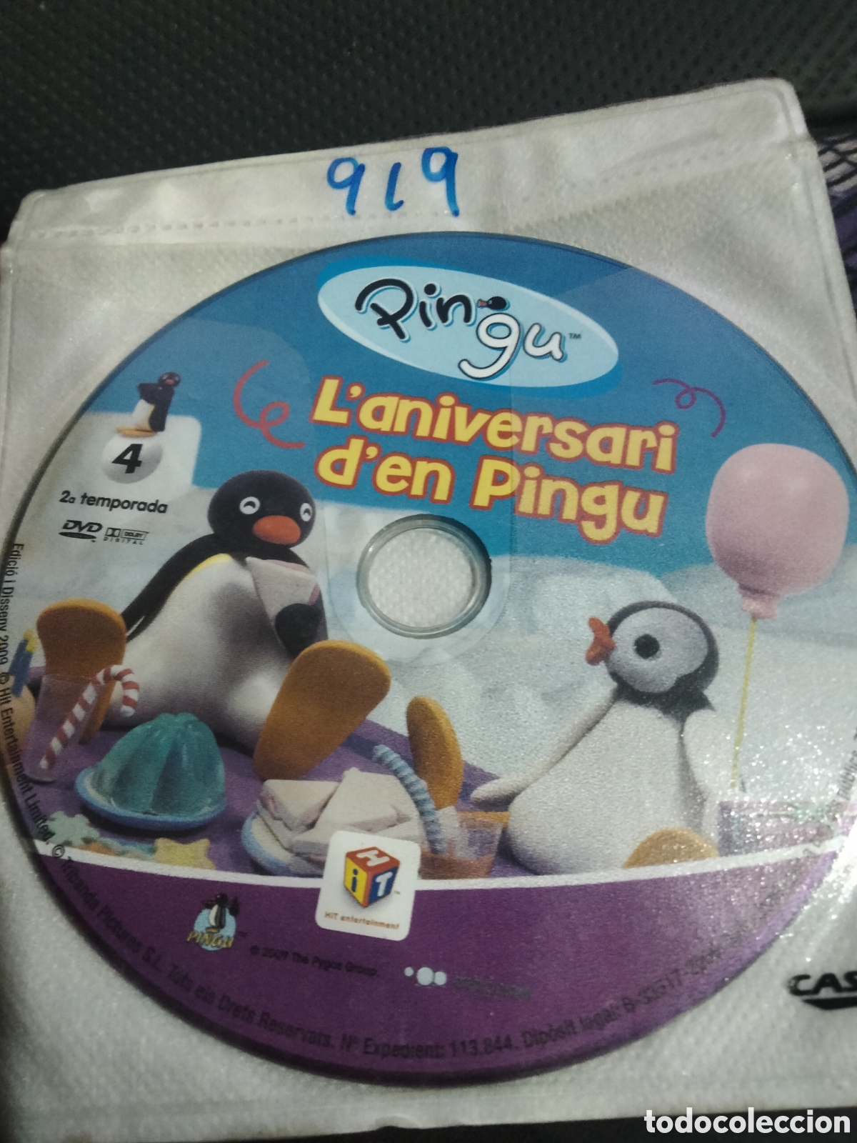 l'aniversari de'n pingu dvd 919 (disco solo) - Compra venta en ...