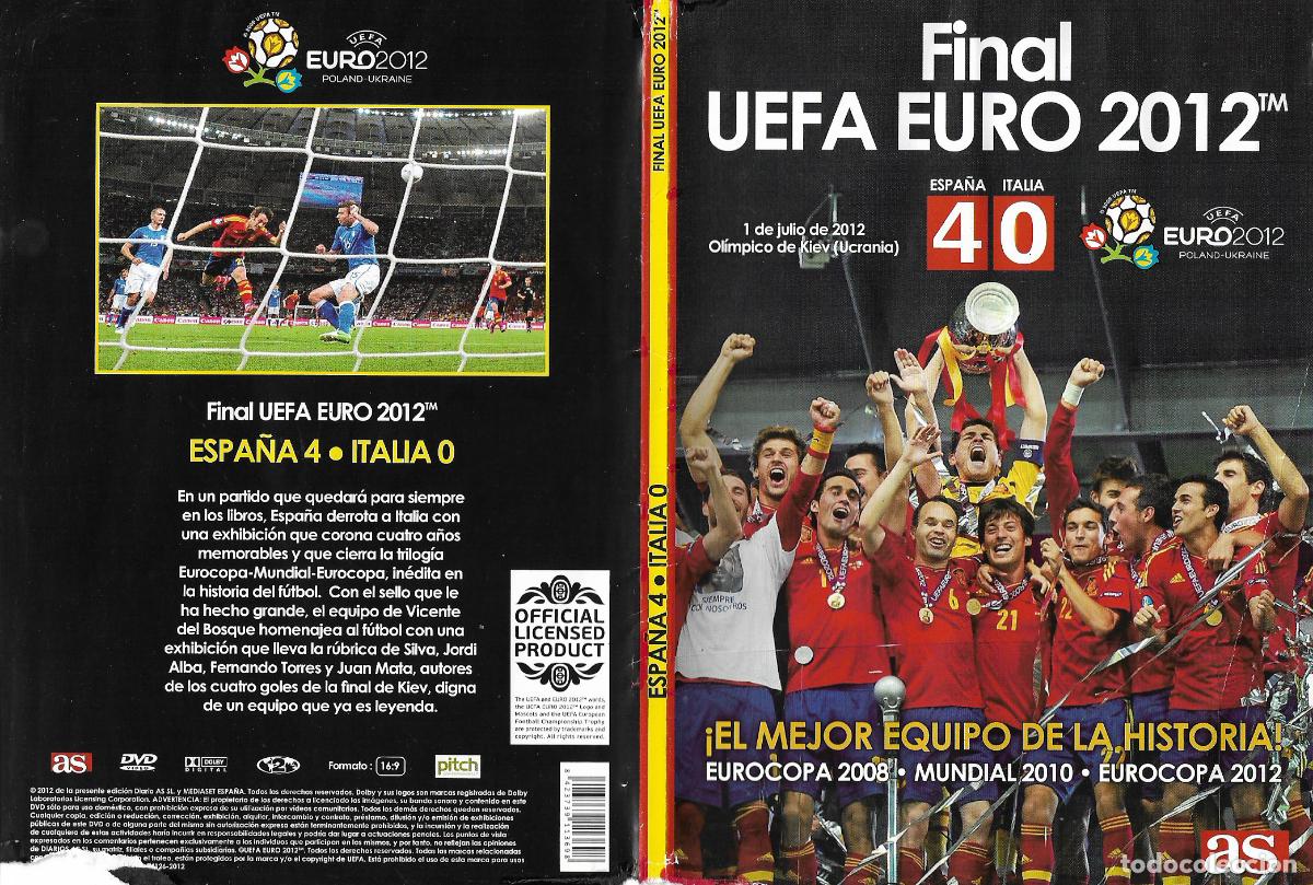 final uefa euro 2012. españa 4 - italia 0. medi - Compra venta en ...
