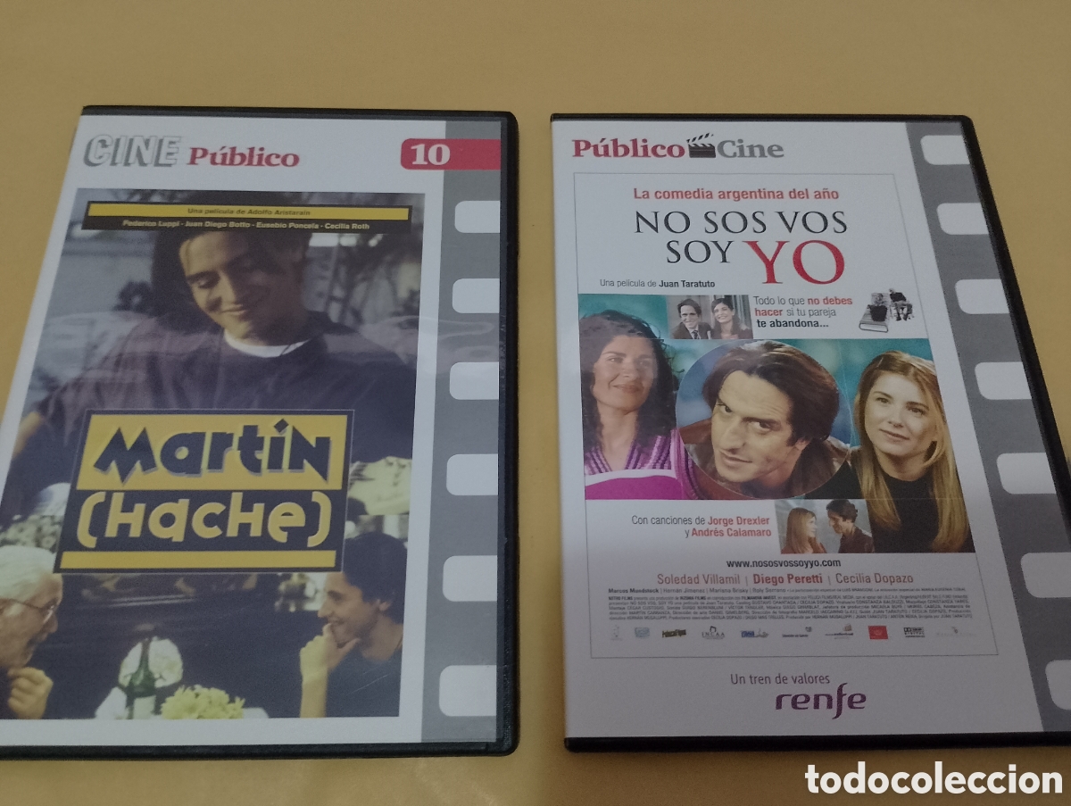 2 dvds. martín (hache) + no sos vos soy yo. cin - Buy DVD movies on ...