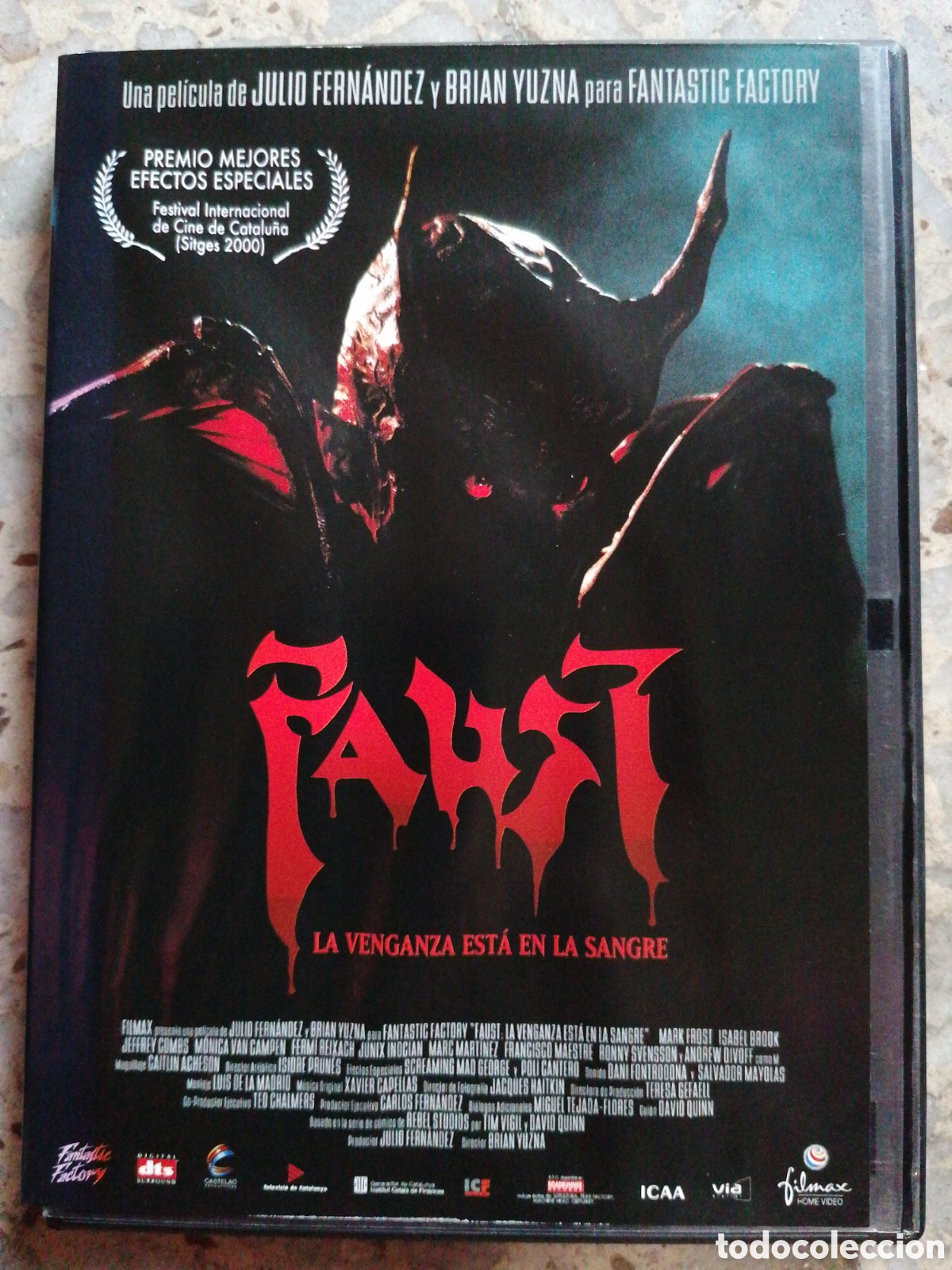 dvd faust julio fernandez brian yuzna - Compra venta en todocoleccion