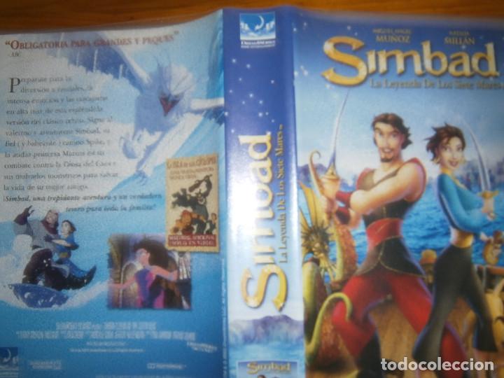 Simbad La Leyenda De Los Siete Mares Vhs