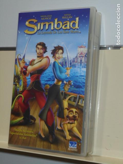 Simbad La Leyenda De Los Siete Mares Vhs