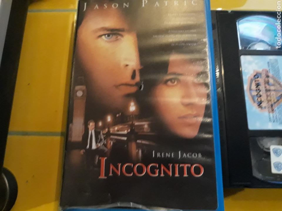 vhs- incógnito- jason patric - Compra venta en todocoleccion