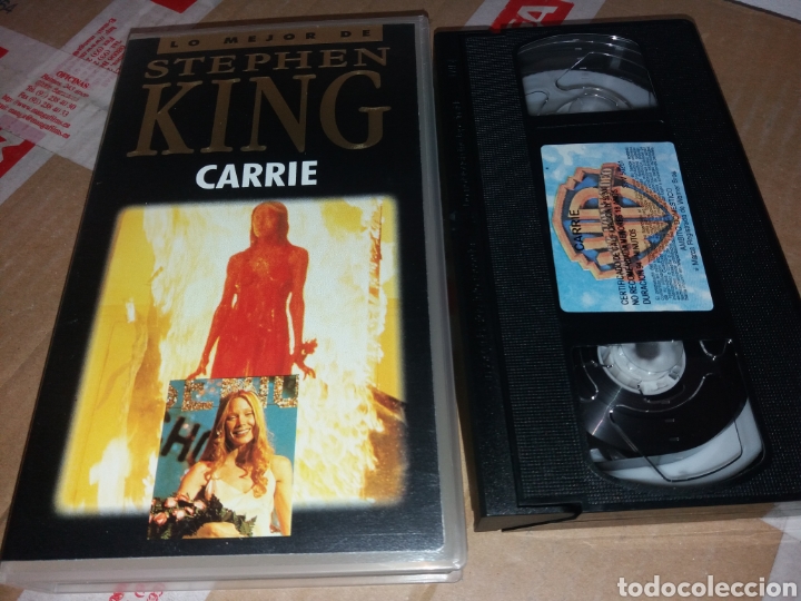 carrie- vhs- stephen king - Comprar Películas de cine VHS en ...