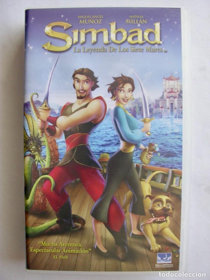 Simbad La Leyenda De Los Siete Mares Vhs