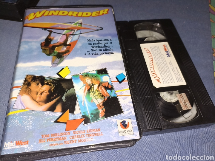 windrider- vhs- playera - surf- nicole kidman- - Buy VHS movies on ...