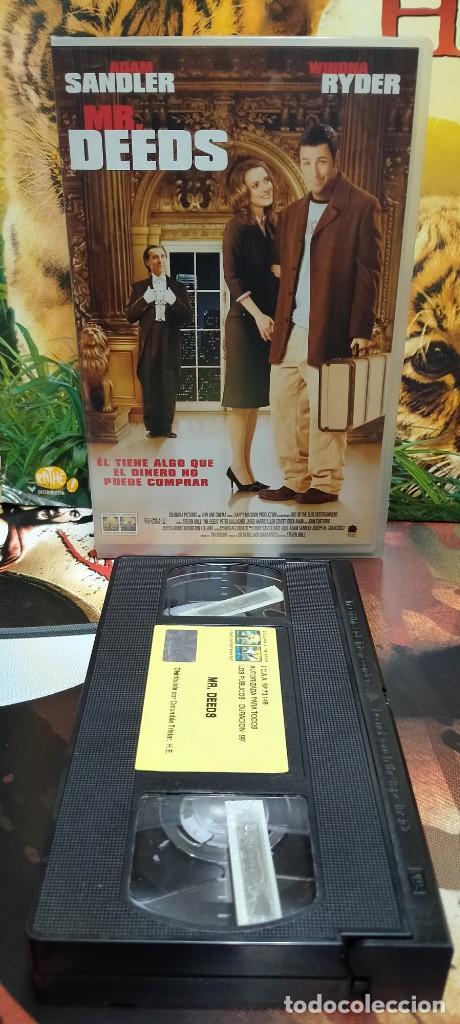vhs - mr. deeds - adam sandler y winona ryder - - Comprar Películas de ...