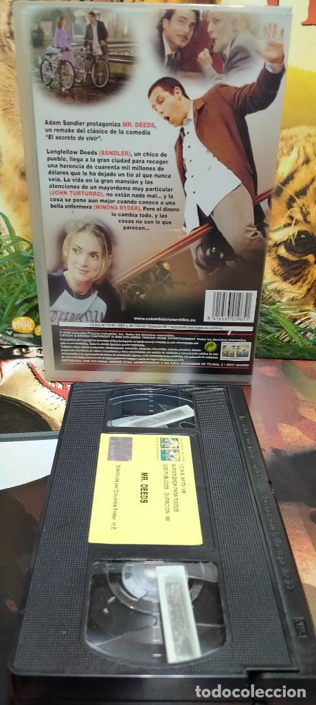 vhs - mr. deeds - adam sandler y winona ryder - - Comprar Películas de ...