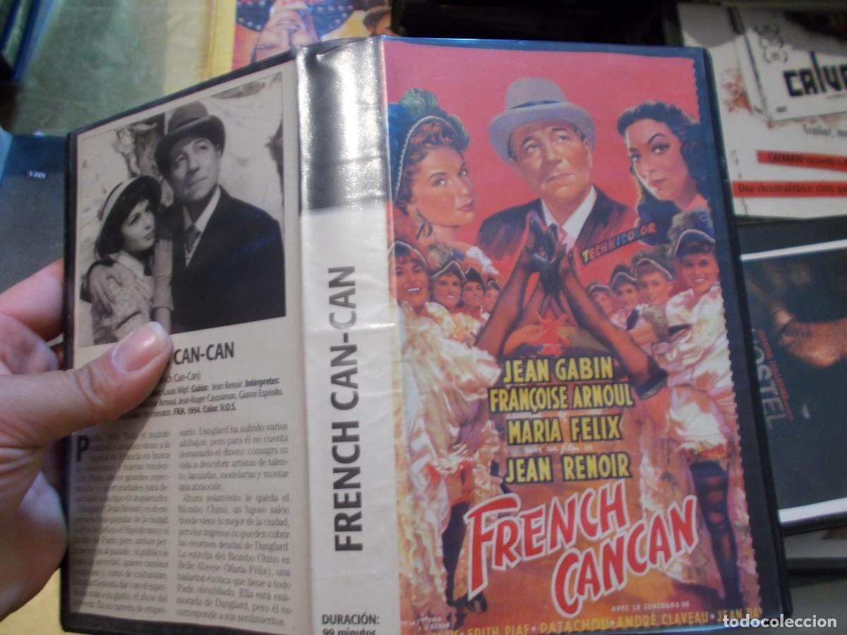 french can can vhs gravacion tv - Compra venta en todocoleccion