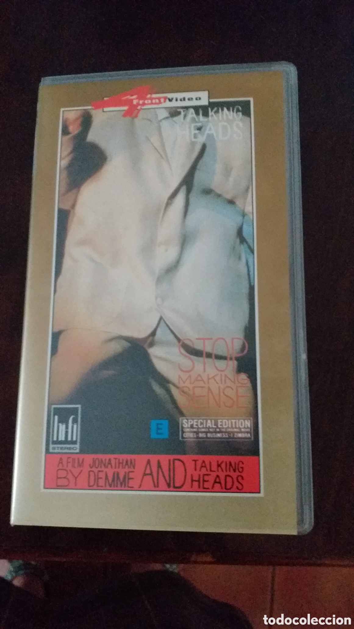 vhs edicion especial talking heads. - Compra venta en todocoleccion