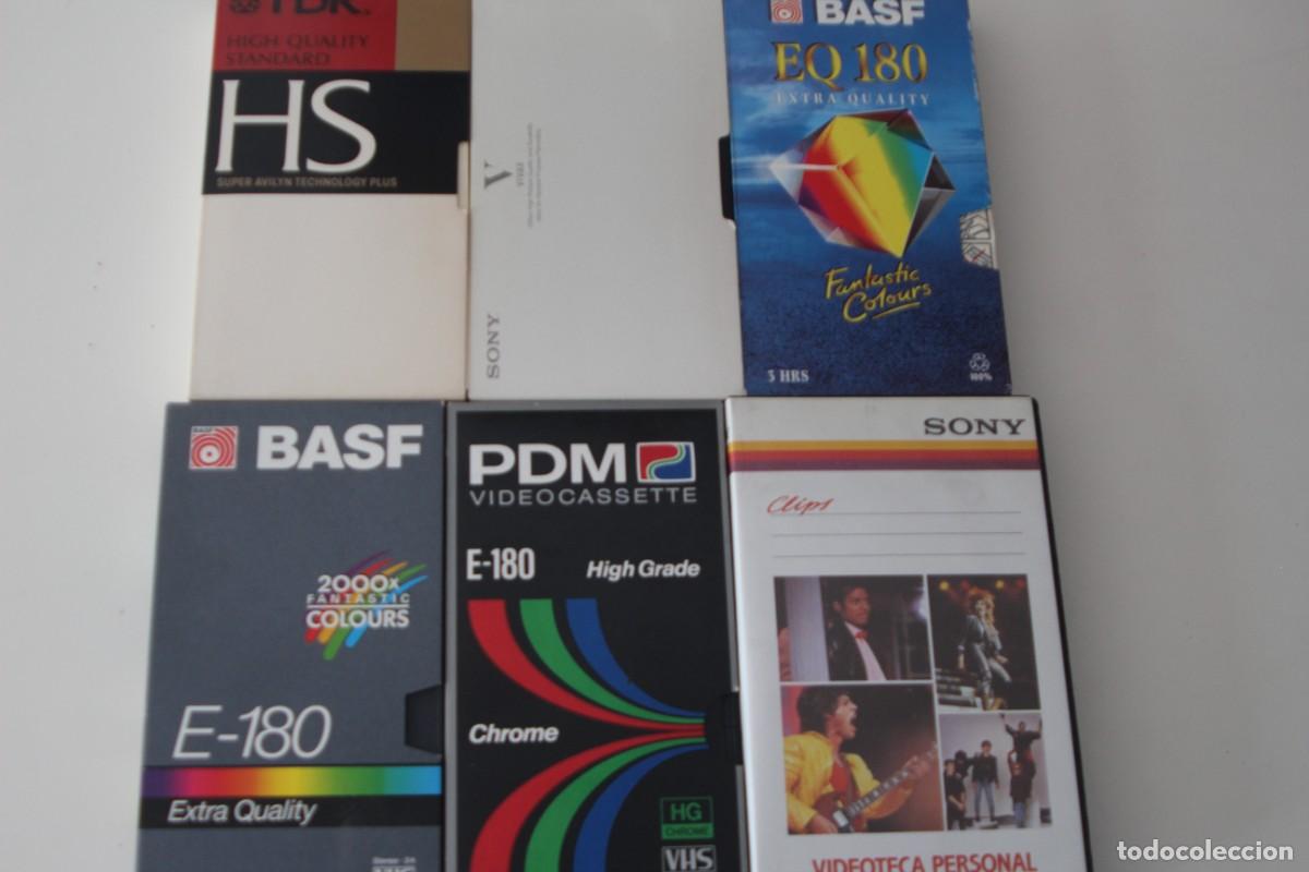 5 cintas vhs 180 - Compra venta en todocoleccion