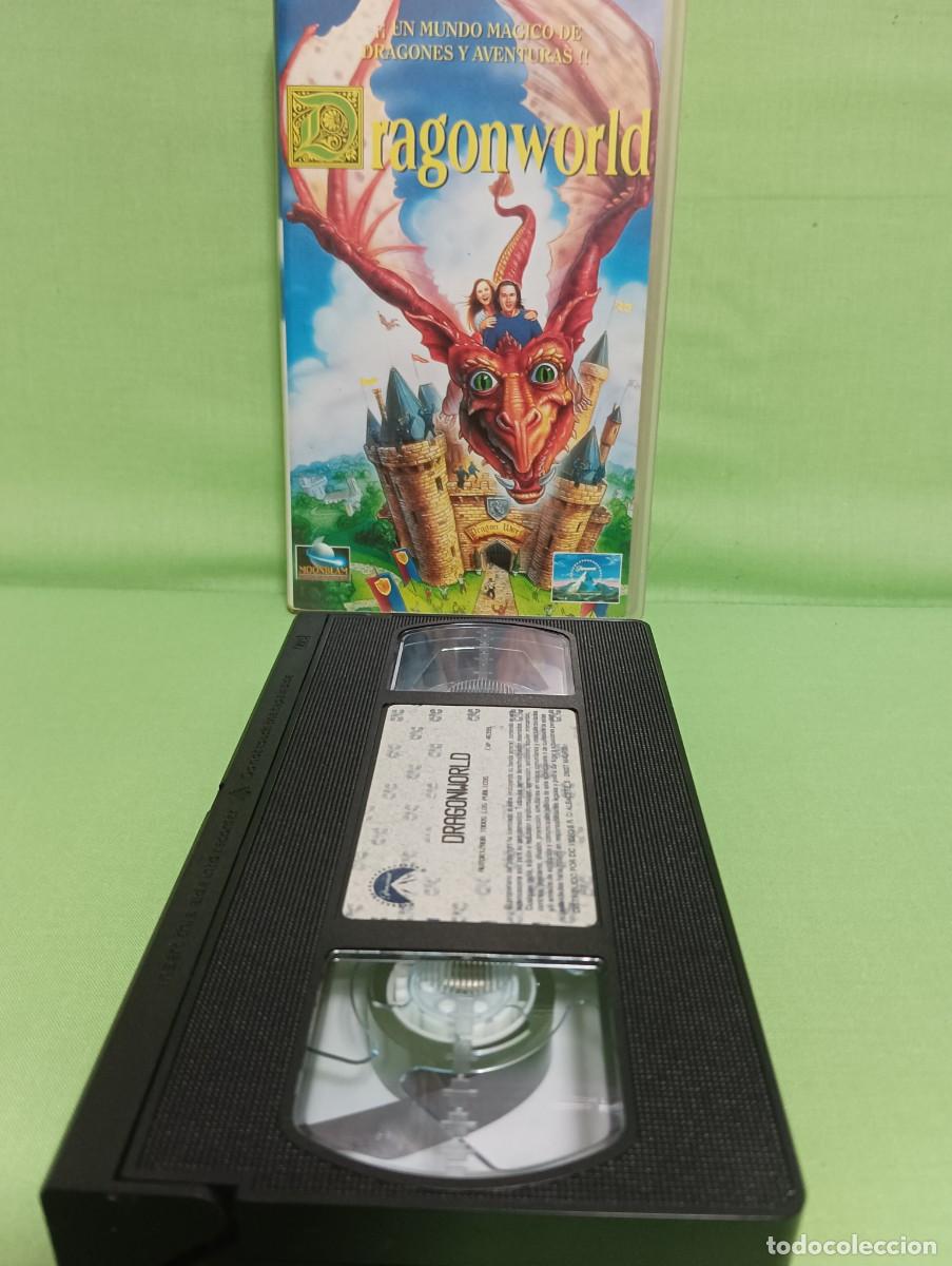 vhs dragonworld - Compra venta en todocoleccion