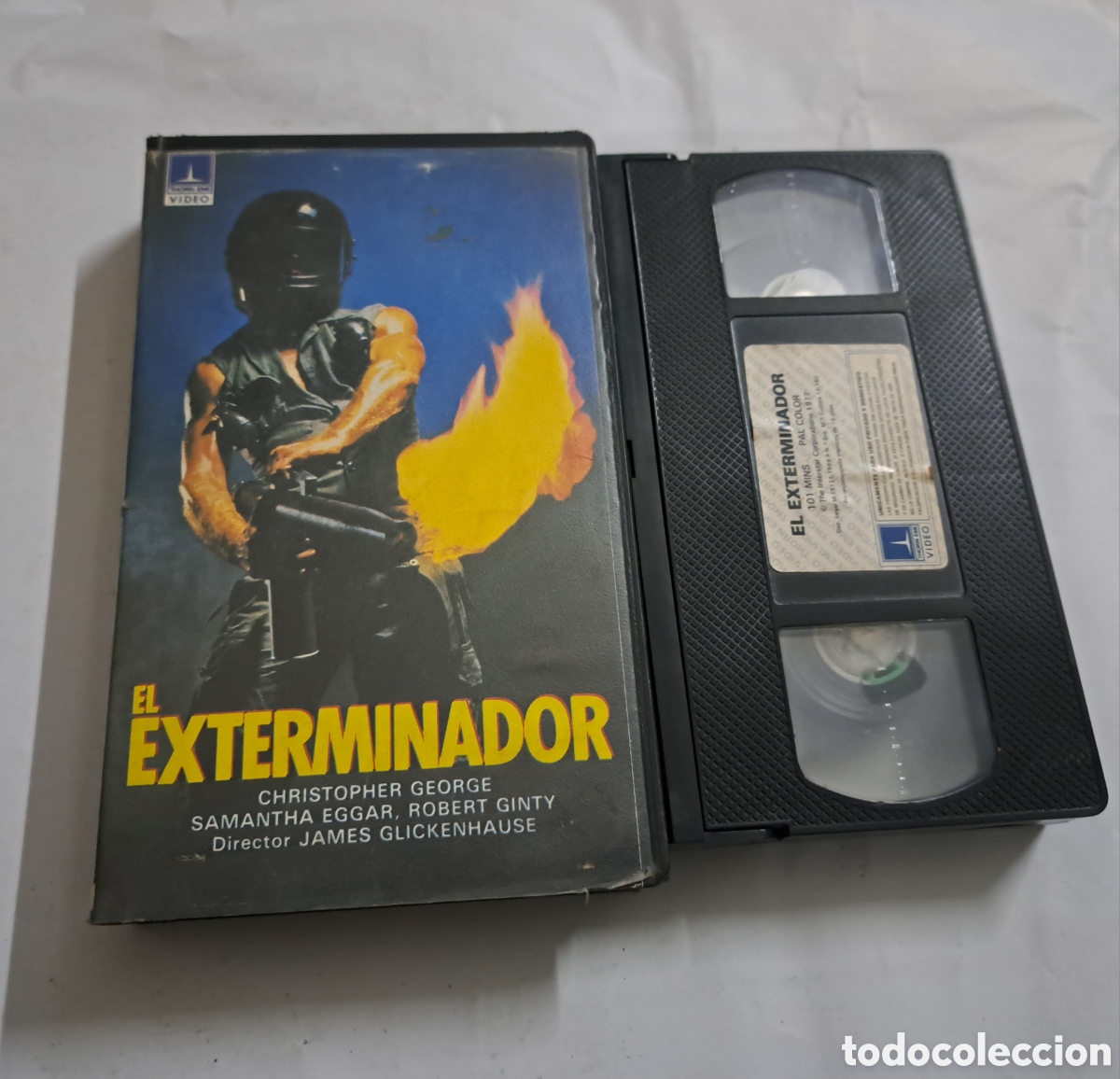 el exterminador vhs acción 80s - Compra venta en todocoleccion