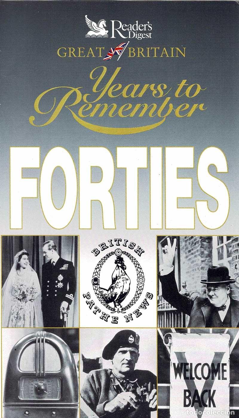 great britain years to remember forties. vhs - Compra venta en ...