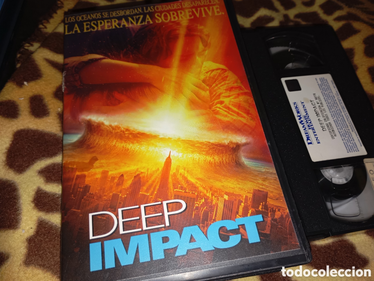 deep impact- vhs- caja grande (3) - Buy VHS movies on todocoleccion