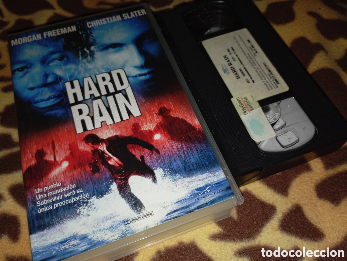 hard rain- vhs- caja grande (2) - Buy VHS movies on todocoleccion
