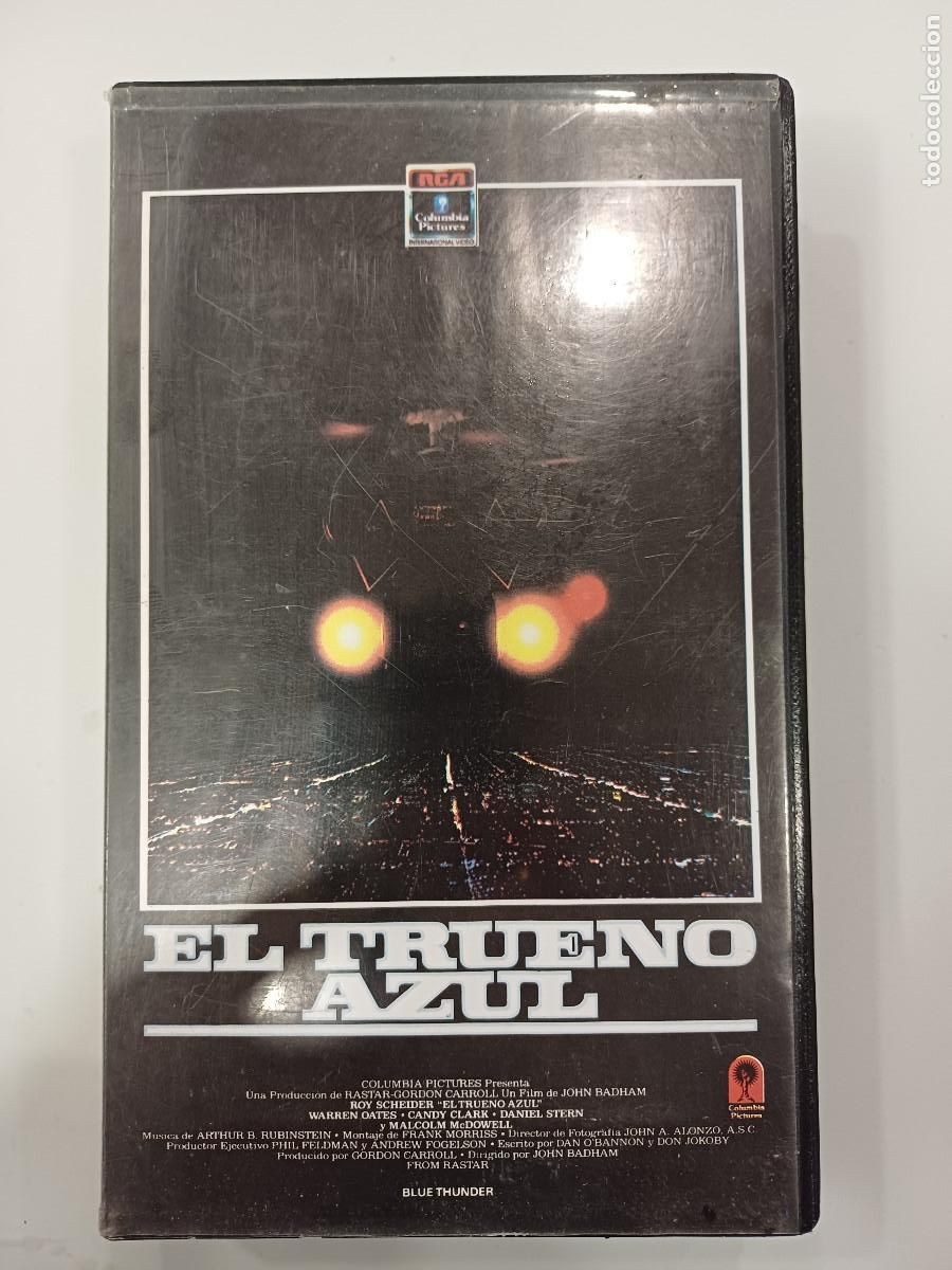 el trueno azul/blue thunder/vhs. - Compra venta en todocoleccion