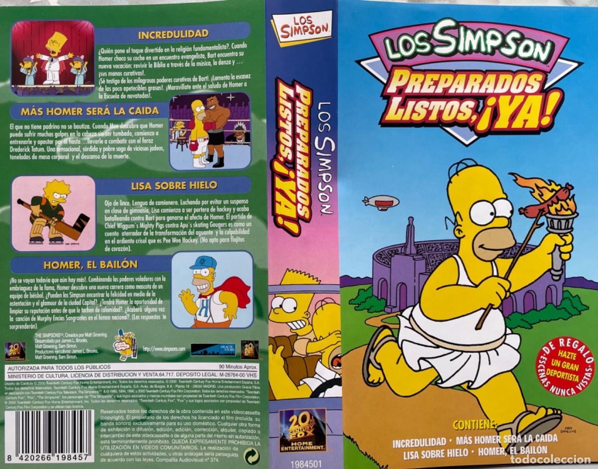 los simpson preparados, listos, ya! (solo carát - Compra venta en ...