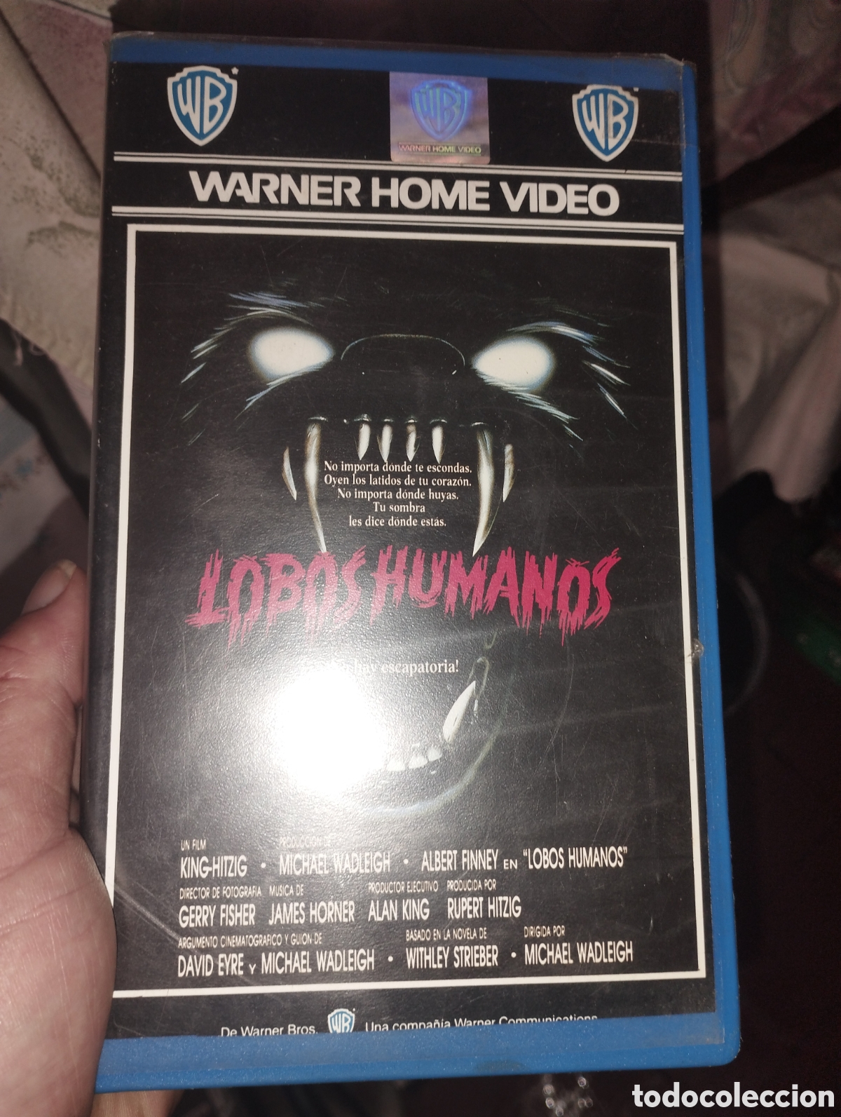 lobos humanos vhs videoclub - Compra venta en todocoleccion