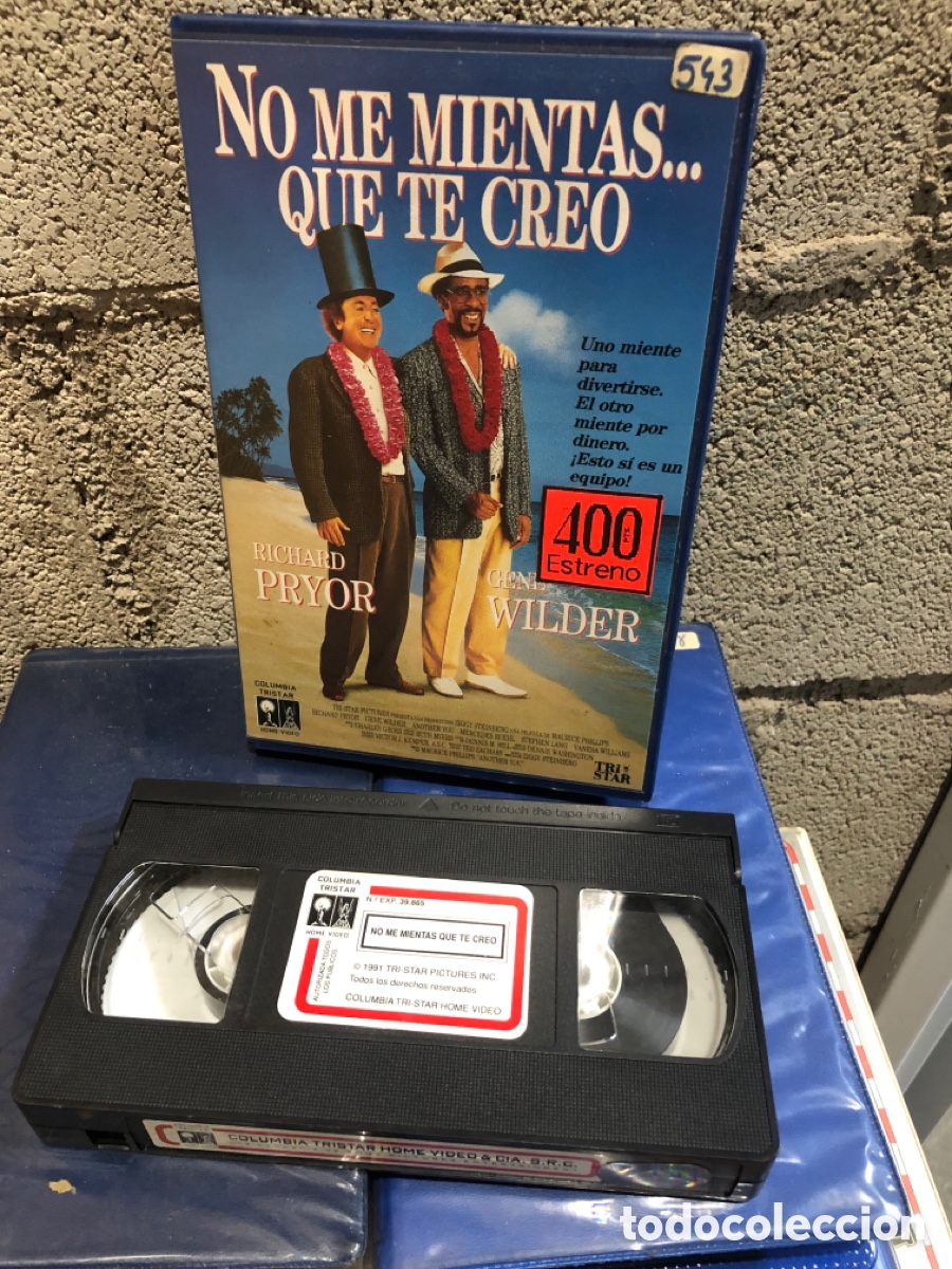 vhs vídeo club no me mientas que te creo - Compra venta en todocoleccion