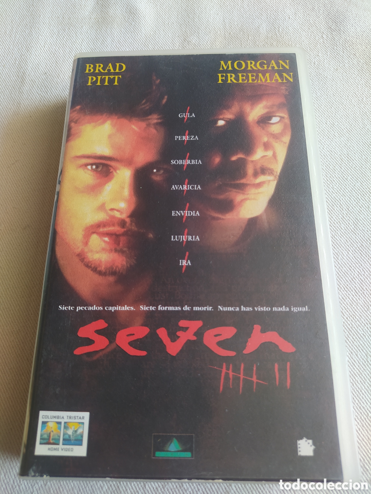 vhs - seven - brad pitt - Compra venta en todocoleccion