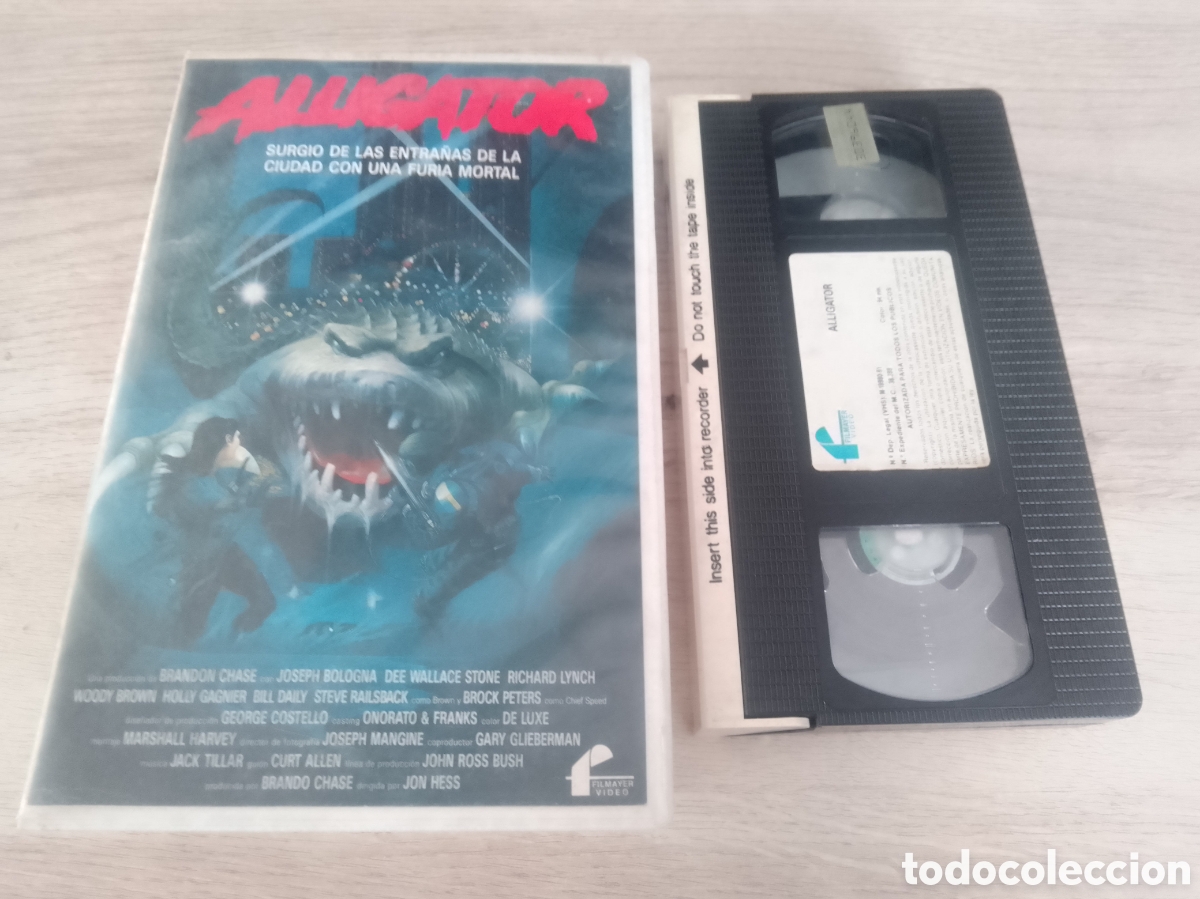alligator vhs edicion videoclub terror cocodril - Compra venta en ...
