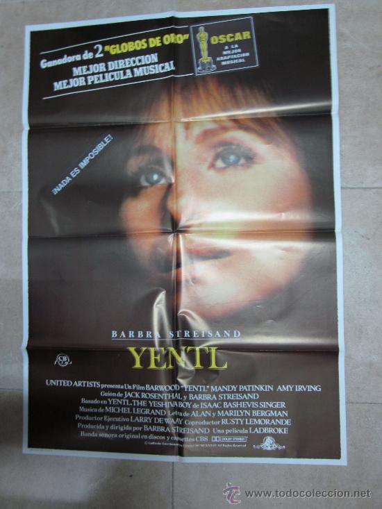 1983 Yentl Poster