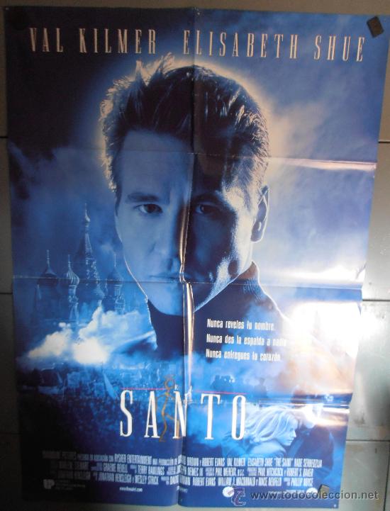 el santo, cartel de cine original 70x100 aprox - Comprar Carteles y ...