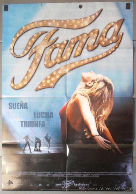 fama, cartel de cine original 70x100 aprox (100 - Comprar Carteles y ...