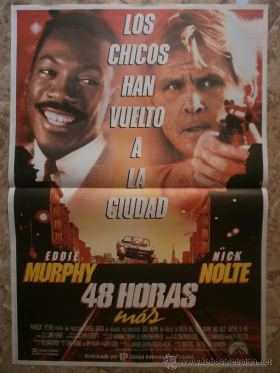 48 horas mas. eddie murphy, nick nolte. año 199 - Comprar Carteles y ...