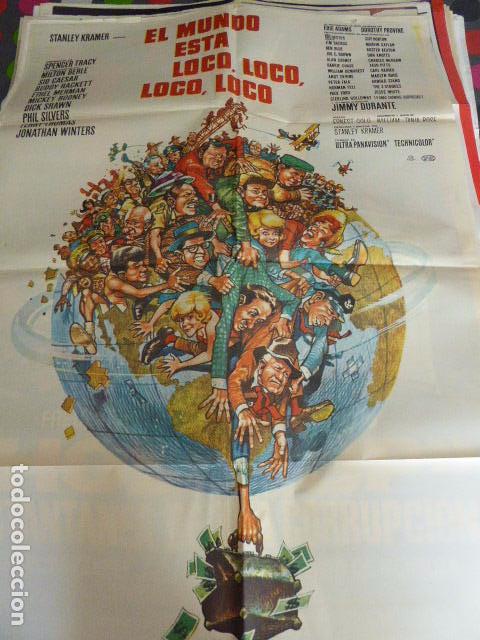 cartel de cine- movie poster. el mundo esta loc - Comprar Carteles y ...