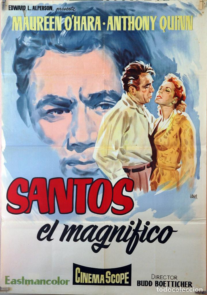 santos el magnífico. maureen o´hara - anthony q - Comprar Carteles y ...