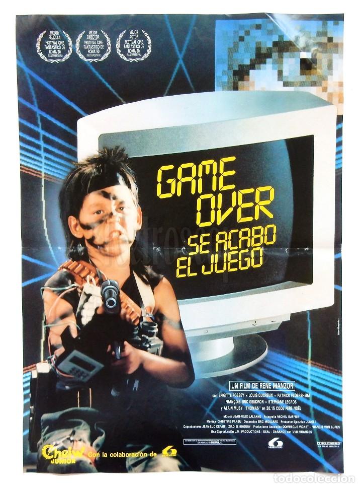 cartel poster game over se acabó el juego obseq - Comprar Carteles y ...