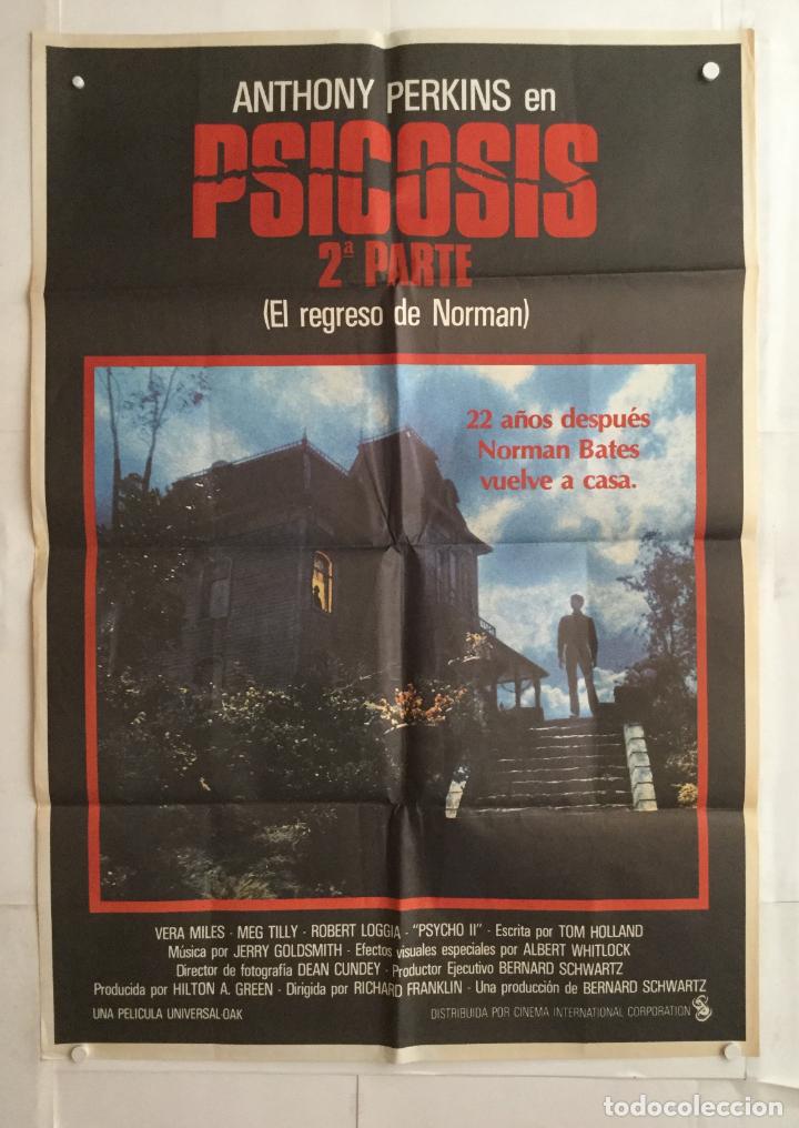 psicosis 2 psycho ii - poster cartel original - - Comprar Carteles y ...