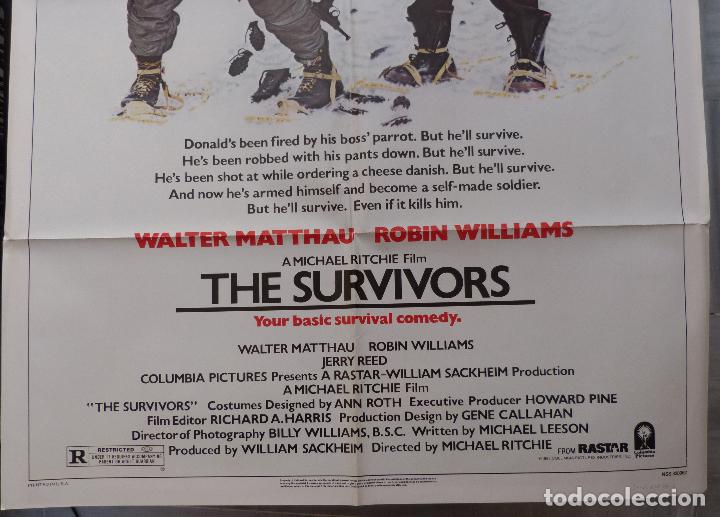 the survivors movie poster,año 1983,robin willi - Comprar Carteles y ...