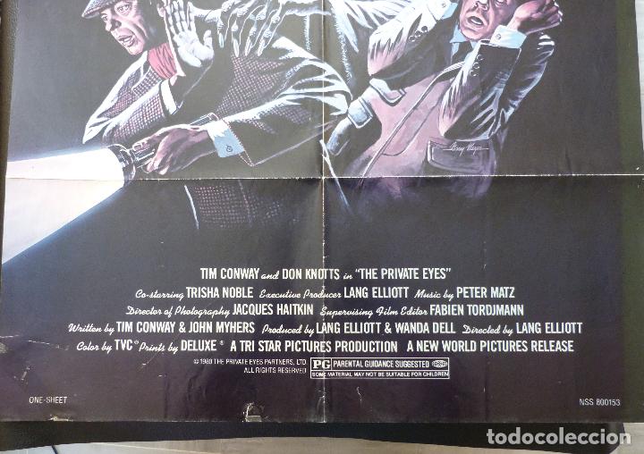 the private eyes movie poster,año 1980,one shee - Comprar Carteles y ...
