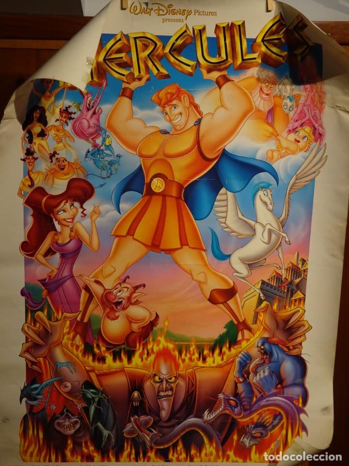 hércules póster original 98x68cm (1997) disney - Comprar Carteles y ...