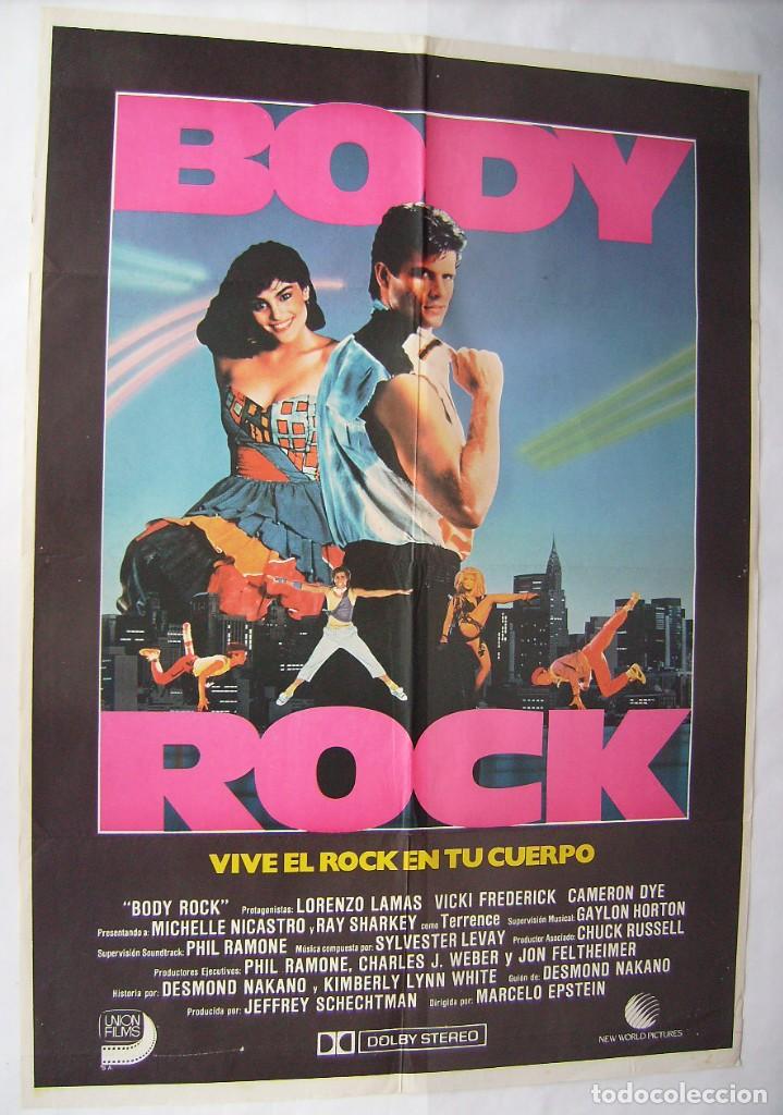body rock, con lorenzo lamas. poster 70 x 100 c - Comprar Carteles y ...