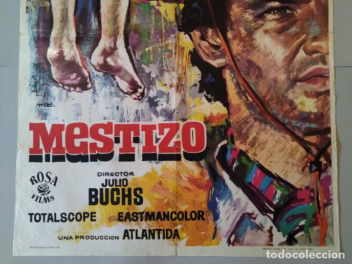 cartel cine poster original - mestizo - año 196 - Comprar Carteles y ...