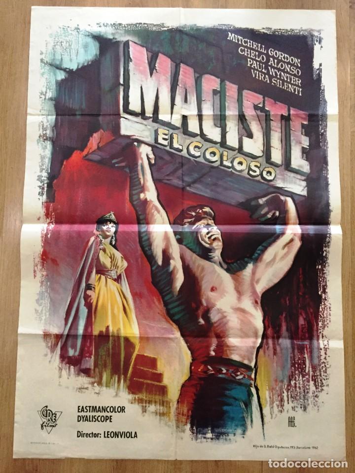 lote 3 carteles originales cine maciste el colo - Buy Action Film ...