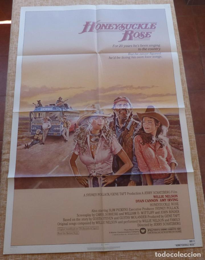 honeysuckle rose movie poster, original, folded - Comprar Carteles y ...
